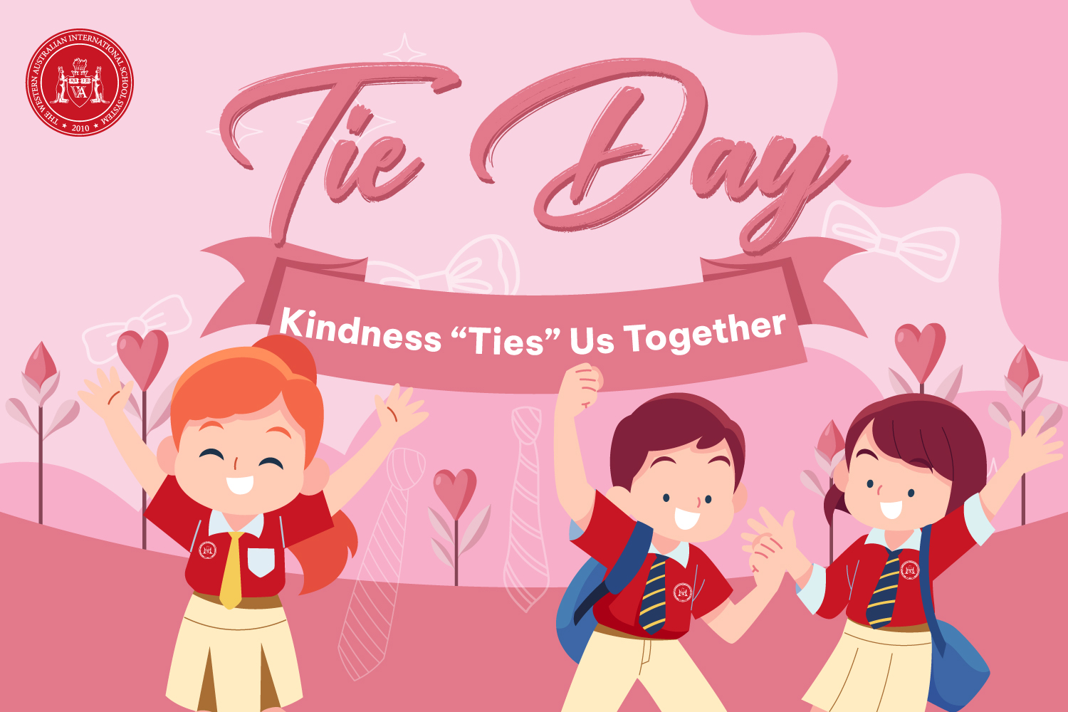 Tie Day 2023 - Kindness "Ties" Us Together - Trường Tiểu học, Trung học ...